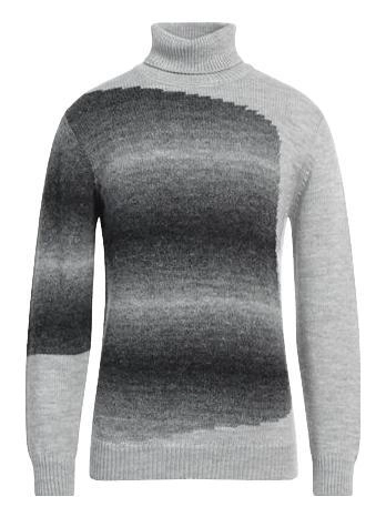 DANIELE ALESSANDRINI Turtleneck Sweater - Grey