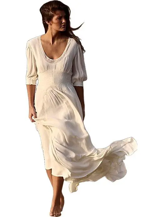 Free People Teyana Maxi Dress - Moonglow