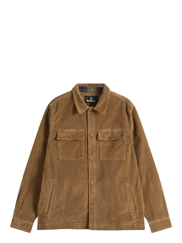 Barbour Cord Overshirt - Sandstone