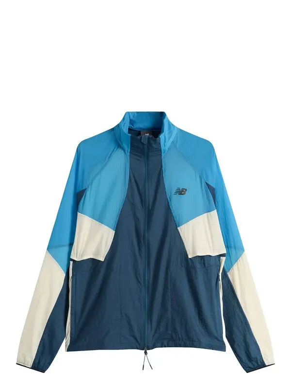 NEW BALANCE Color Blocked Zip Jacket - Streamsong