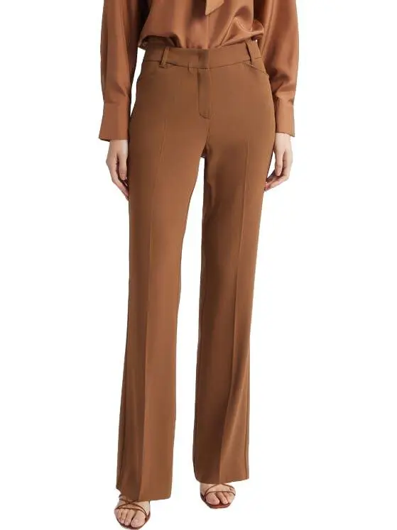 Marella Valanga Straight Leg Pants - Camel