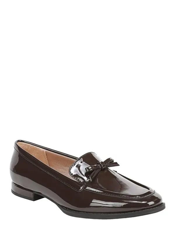 LIFESTRIDE Fable Loafer With Bow Detailing - Dark Chocolate