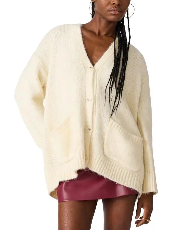 Steve Madden Finley Cardigan - Cream