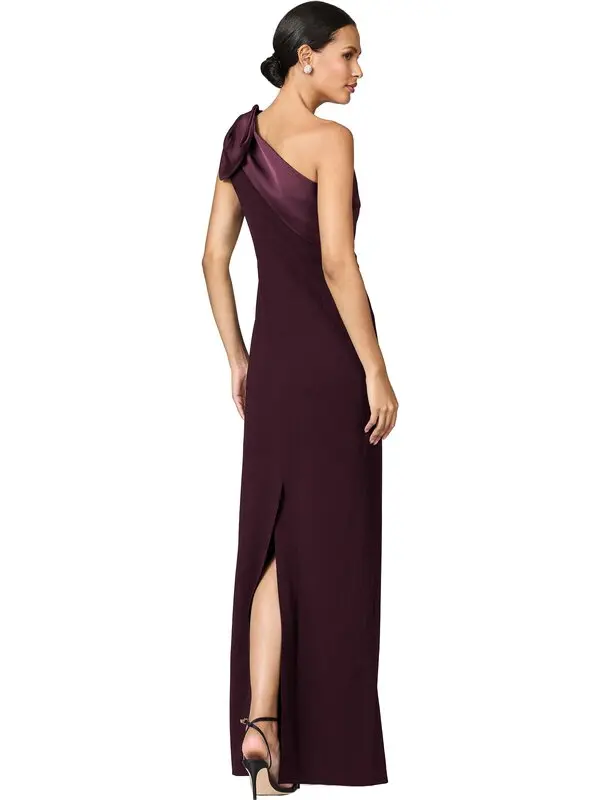 Sachin & Babi Estrella Gown - Malbec