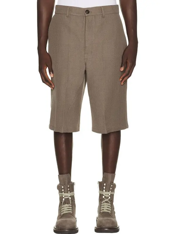 Rick Owens Work Shorts - Dust