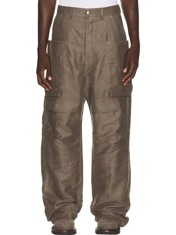 Rick Owens Stefan Cargo Pants - Dust