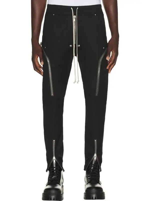 Rick Owens Heizer Cargo Pants - Black
