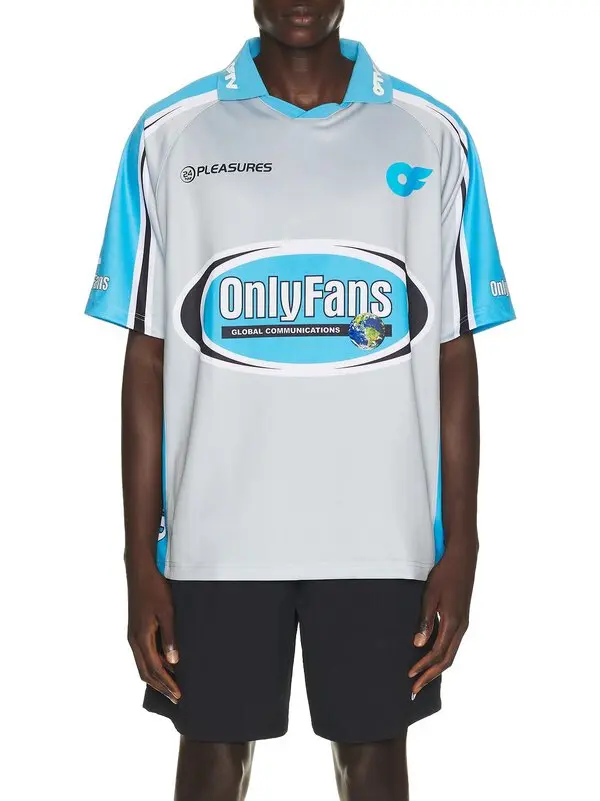 PLEASURES X Onlyfans Jersey - Blue