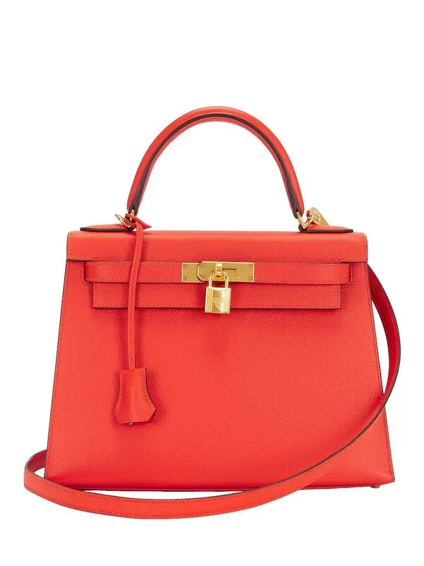 Hermès Epsom Kelly 28 Handbag - Sanguine