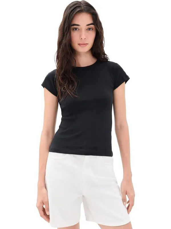 LESET Nando Slim Fit Tee - Black