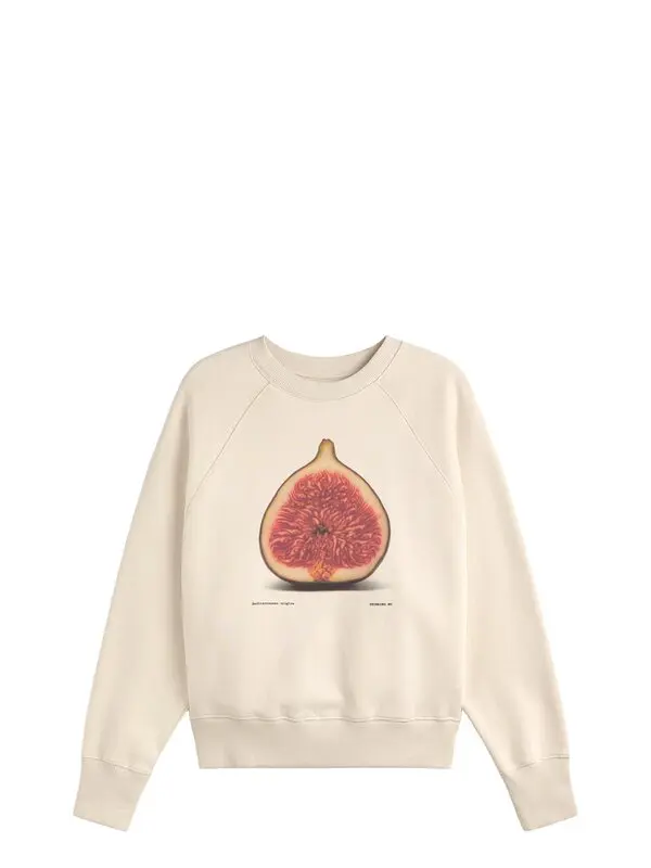 THINKING MU Figa Bonnie Sweatshirt - White