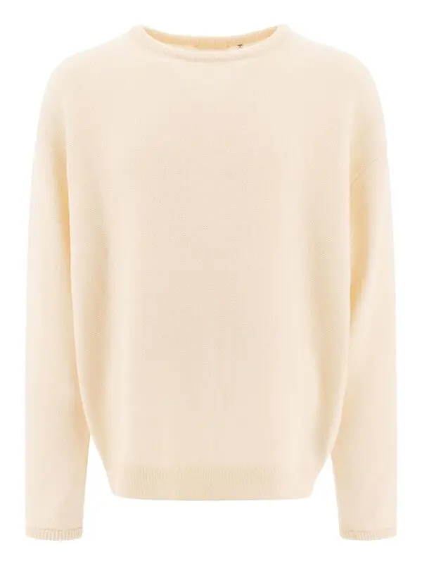 Nanamica Crew Neck Sweater - Light Brown