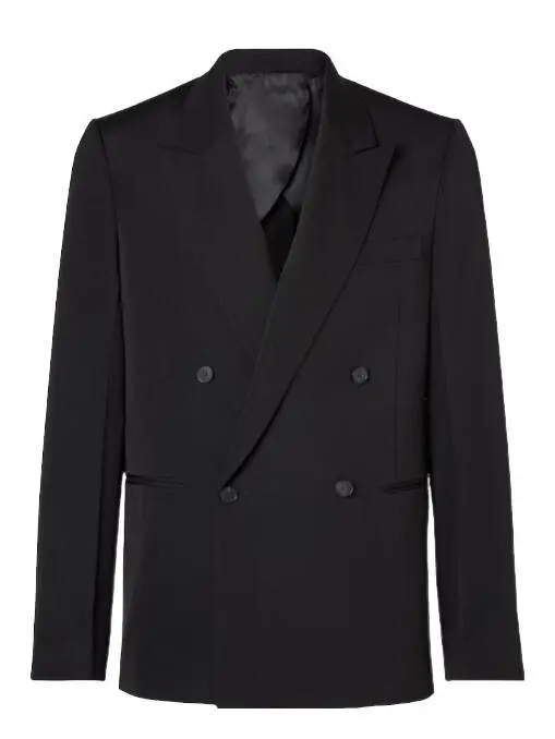 Fendi Double-breasted Blazer - Black