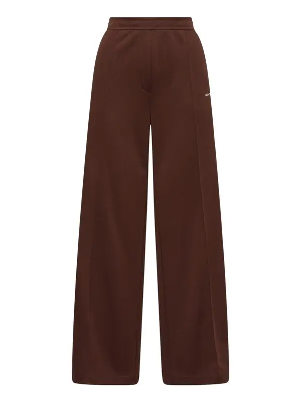Moncler Tailored Logo Sweatpants - Brown