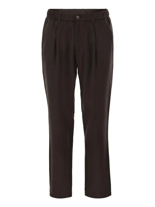 Herno Straight-leg Trousers - Black