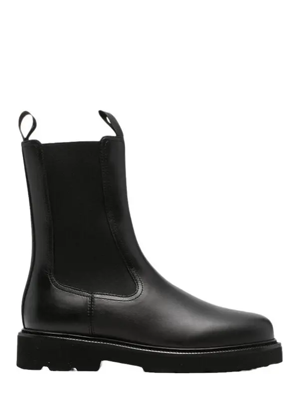 HENDERSON BARACCO Round Toe Chelsea Boots - Black
