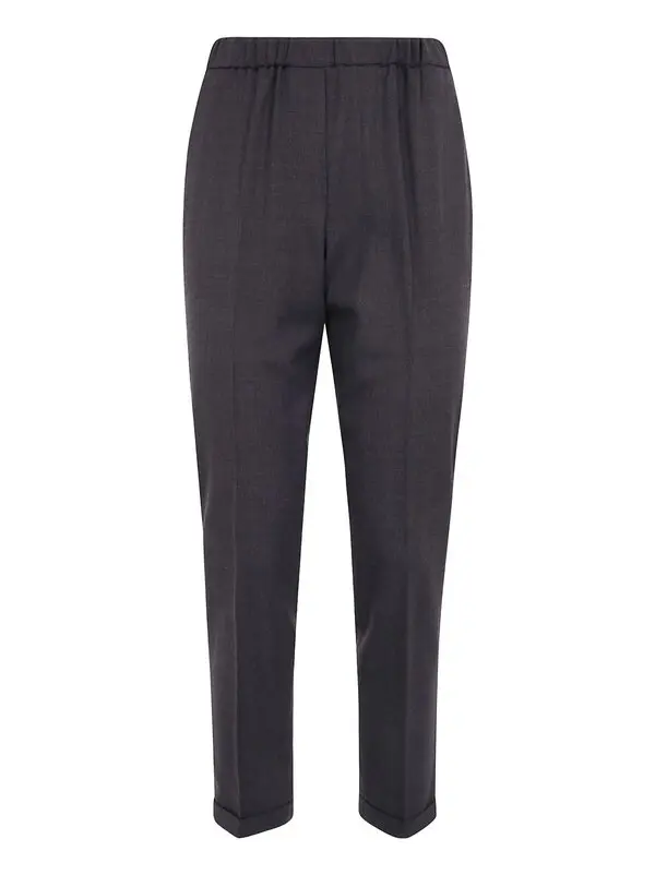 Antonelli Firenze Rosalba Slim Pants - Dark Brown