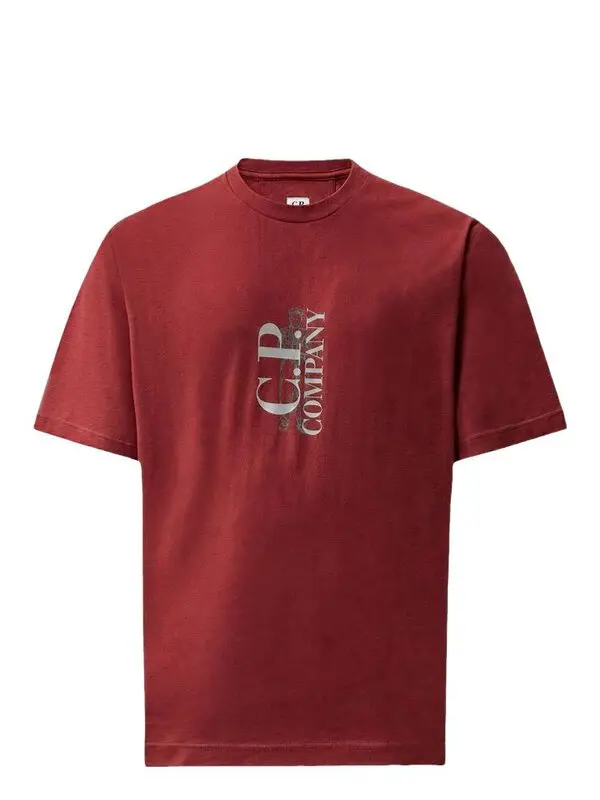 C.P. COMPANY Short-sleeved T-shirt - Red