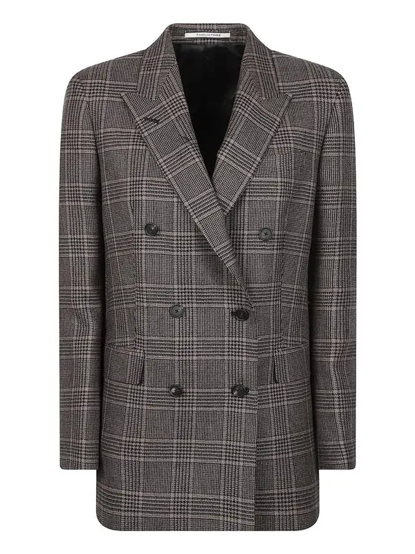 Tagliatore Long-sleeve Blazer - Black