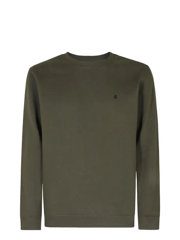 DONDUP Long-sleeve Crew-neck Sweatshirt - Green