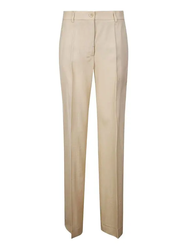 P.a.r.o.s.h Flared Trousers - Nude