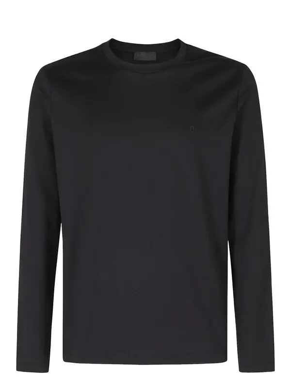 DONDUP Casual Crew-neck T-shirt - Black