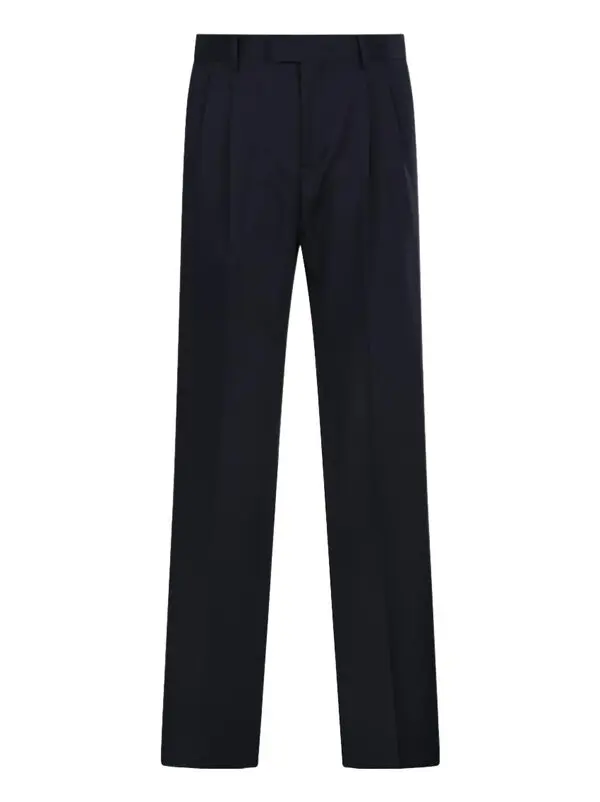 LARDINI Tailored Trousers - Black