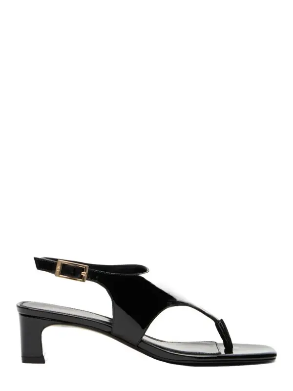 STUART WEITZMAN Baby Babette Thong Sandal - Black