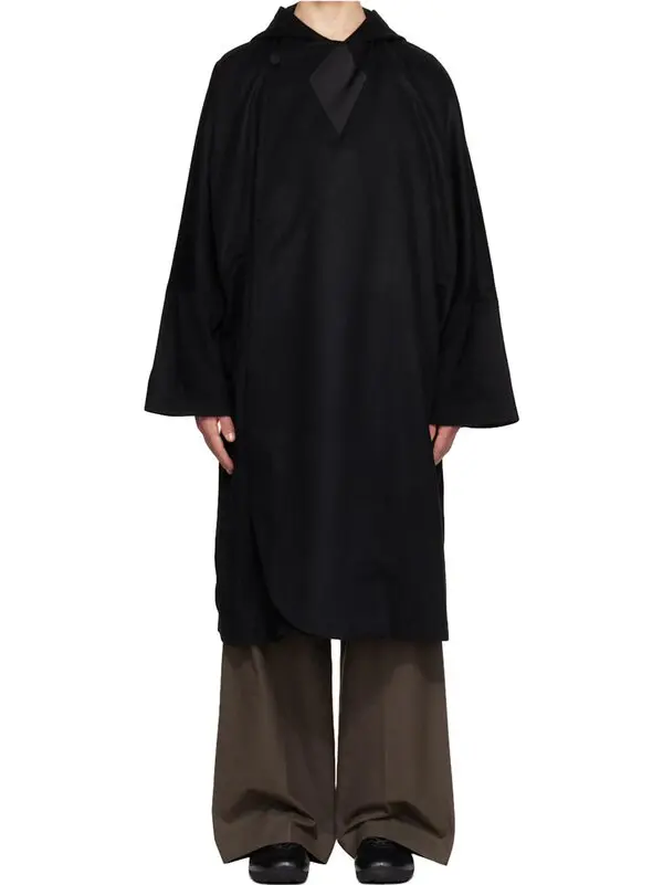 KIKO KOSTADINOV Hooded Coat - Black