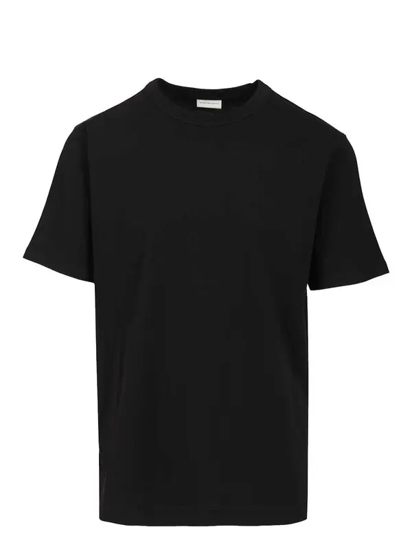Dries Van Noten Cotton T-shirt - Black
