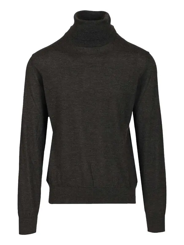 Dolce & Gabbana Cashmere Turtleneck Sweater - Gray