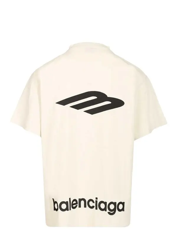 Balenciaga Oversized T-shirt - White