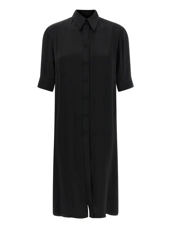 JIL SANDER Long Sleeve Shirt - Black