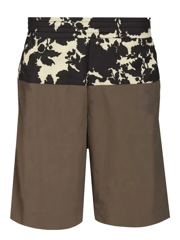 Dries Van Noten Pablo Shorts - Green
