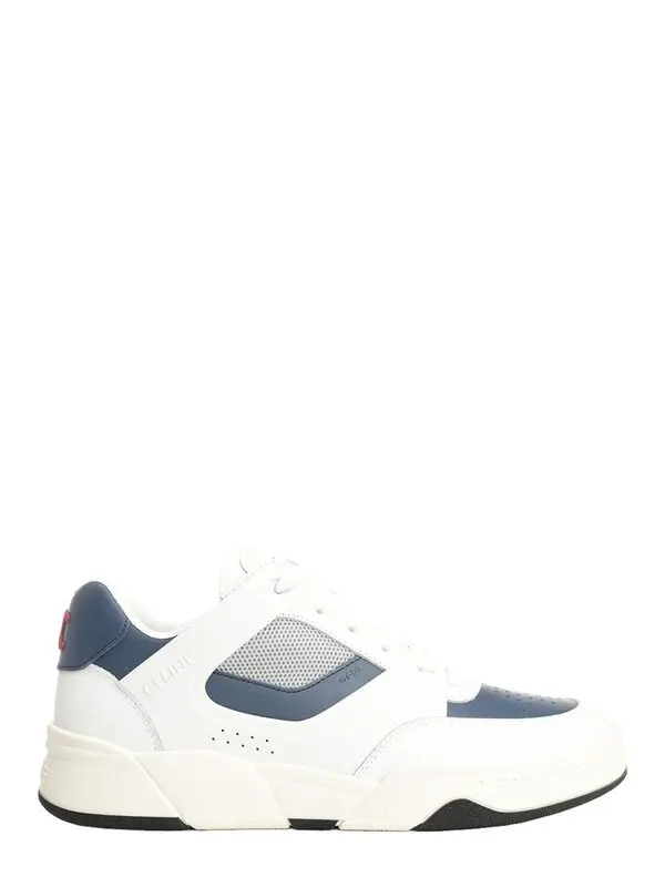 Celine Ct-09 Sneakers With Graphic Cutouts And Embossed Logo - White