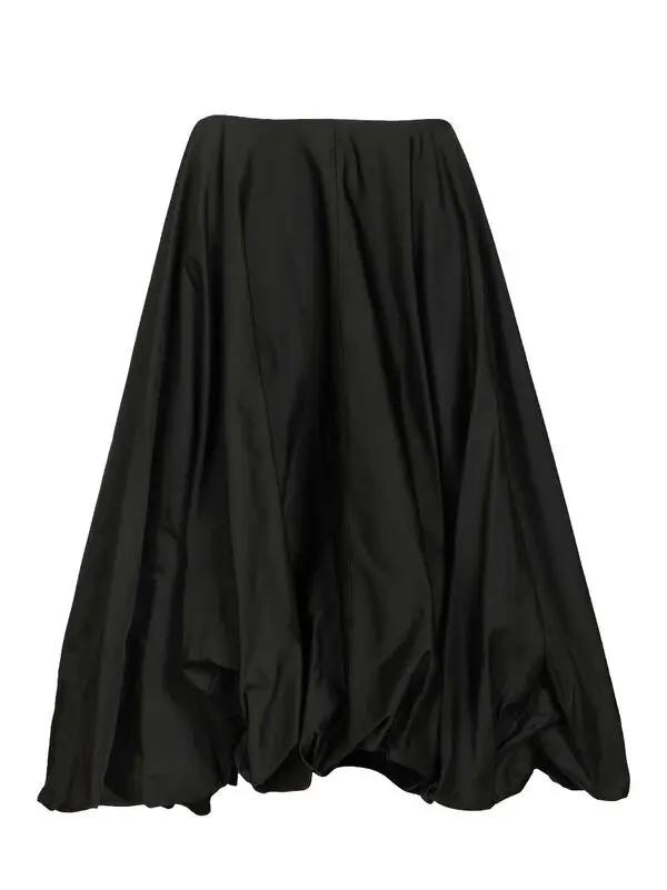 Balenciaga Technical Taffeta Ballon Skirt - Black
