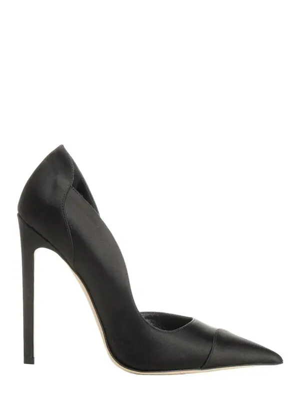 JIMMY CHOO Brigitte Satin Pumps - Black