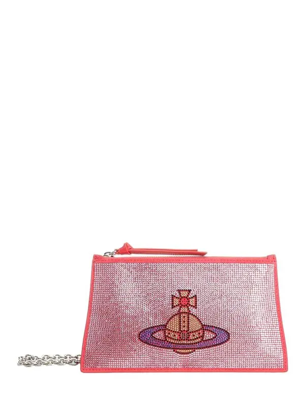 VIVIENNE WESTWOOD Decorated Clutch Bag - Multicolor