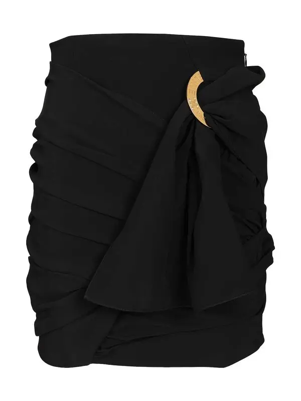 Celine Cady Mini Skirt - Black