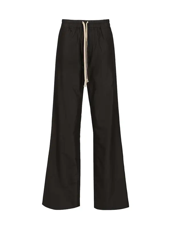 Moncler Recycled Taffeta Drawstring Trousers - Black