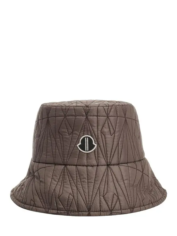 Moncler Bucket Hat - Brown