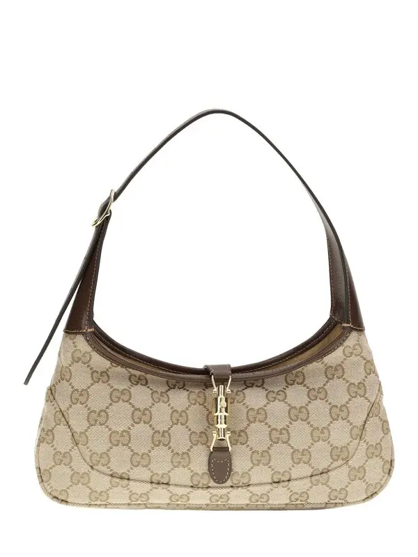 Gucci Medium Jackie Slim Shoulder Bag - Cream