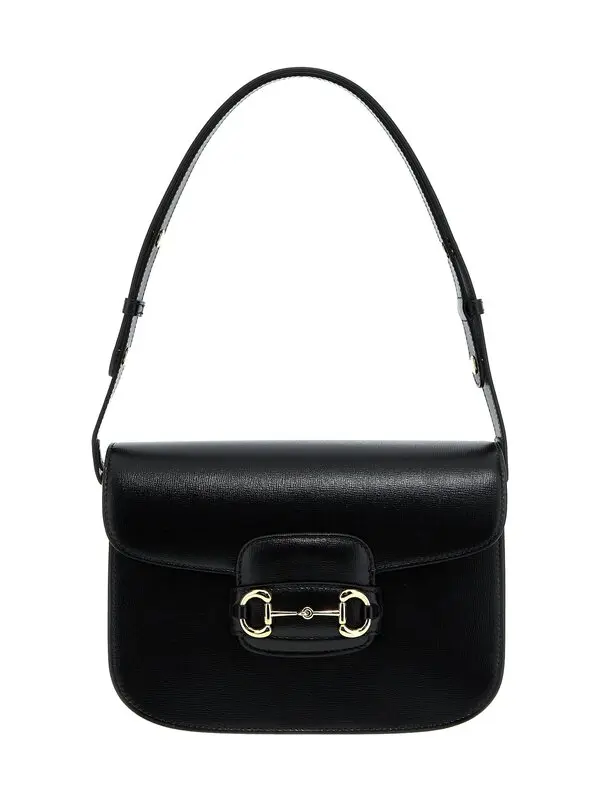 Gucci Horsebit 1955' Shoulder Bag - Black