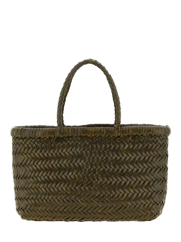 Dragon Diffusion Flat Gora Mini Handbag - Green