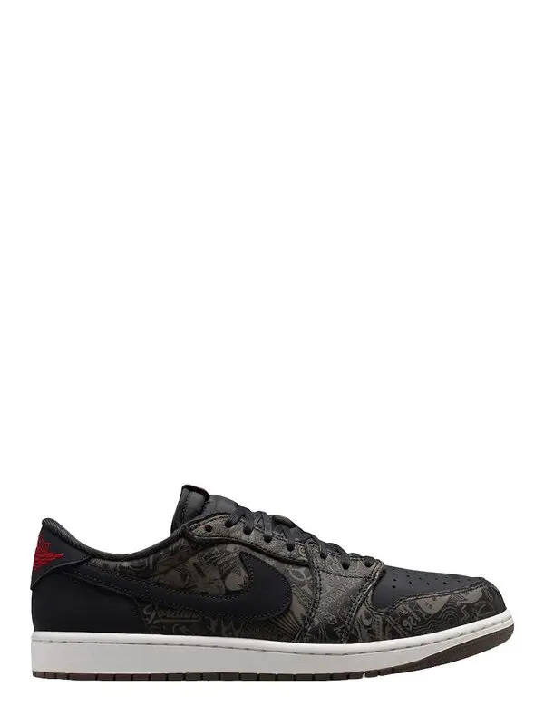 JORDAN 1 Retro Low Og Laser - Black/university Red/palomino