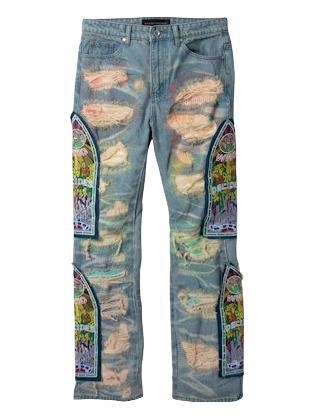 WHO DECIDES WAR Roygbiv Fusion Denim - Multicolor