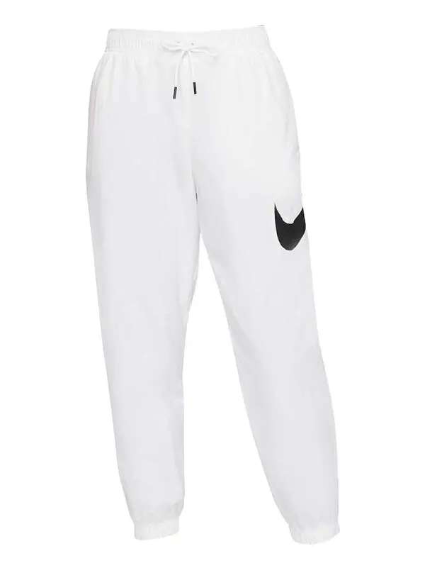 Nike Essential Mid-rise Pants - White/black