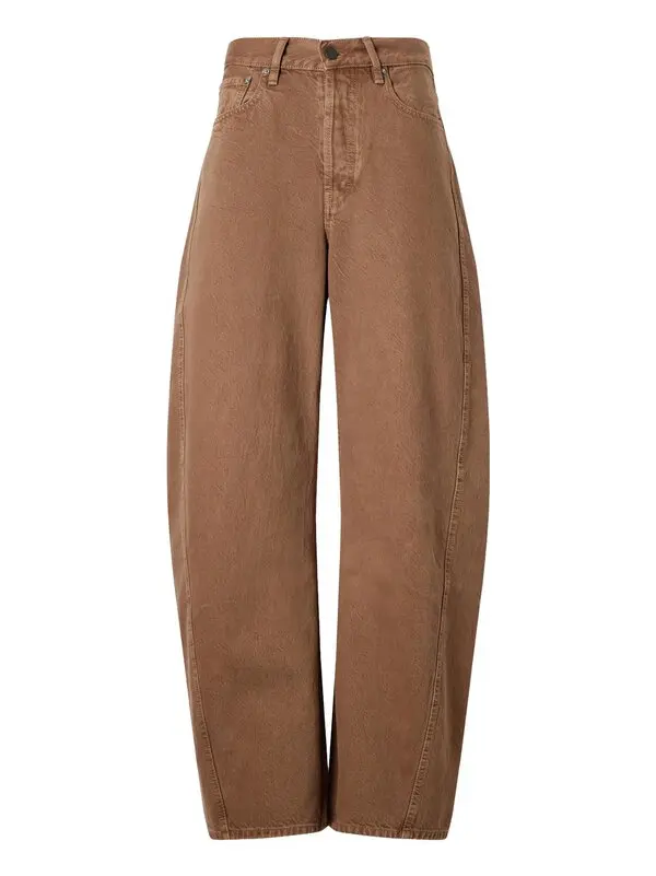 KALLMEYER Callum High-rise Wide-leg Jeans - Metallic