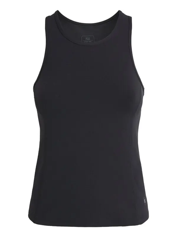 On Studio Cropped Tank Top - Black