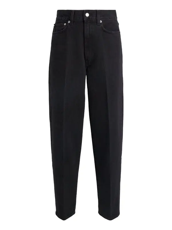 AGOLDE Vintage Taper Straight Jeans - Black